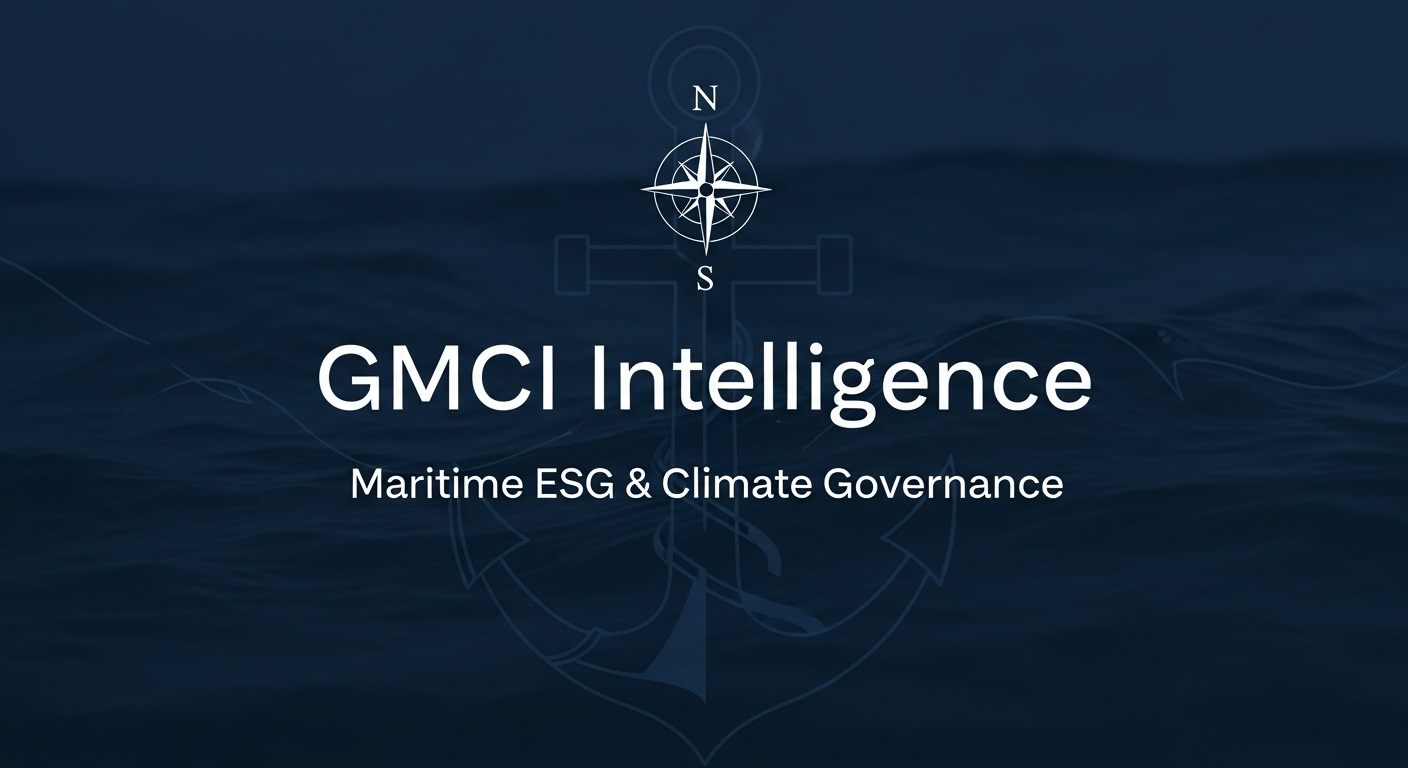 GMCI Intelligence — Maritime ESG & Climate Governance